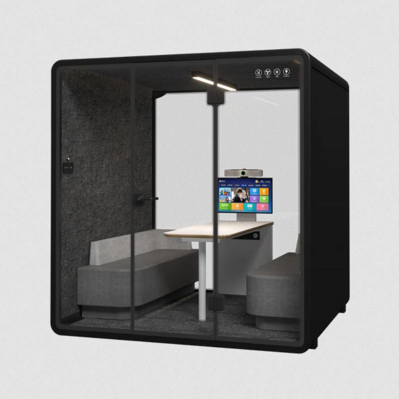 4 Person Extra Large Silent Booth/Pod - Outdoor Living Essentials