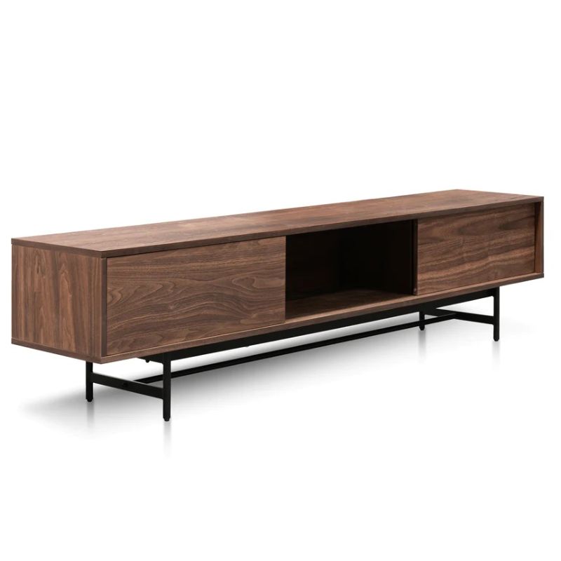 Birchwood 210cm Wooden Entertainment TV Unit - Outdoor Living Essentials