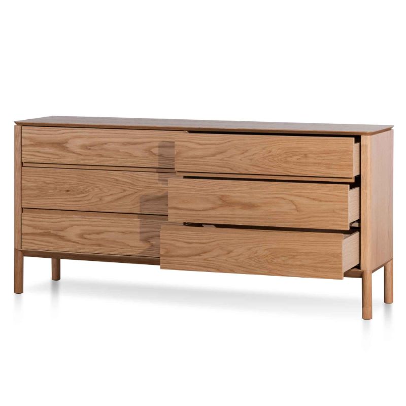 Hampton 6 Drawers Wooden Chest - Outdoor Living Essentials
