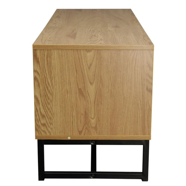 Myriam 120cm Herringbone Entertainment TV Unit - Outdoor Living Essentials