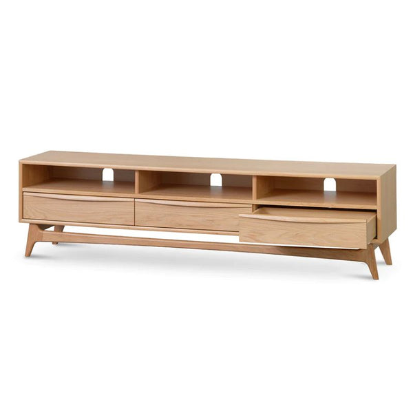 Woodcliffe Wide TV Entertainment Unit - Outdoor Living Essentials